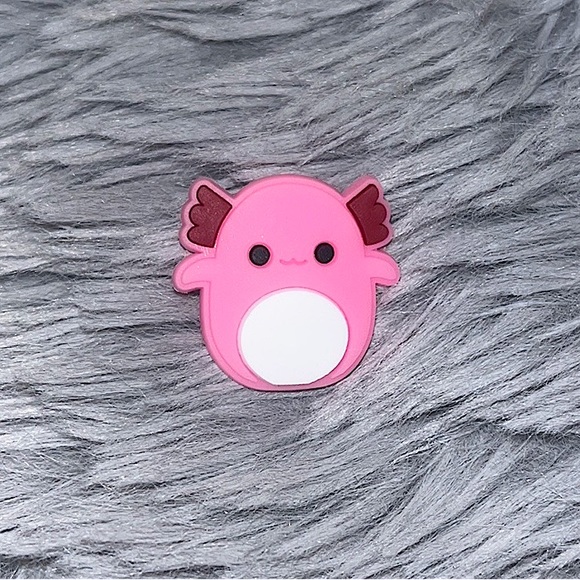 Squishmallows | Accessories | 3 For 6 Pink Axolotl Squishmallow Croc ...